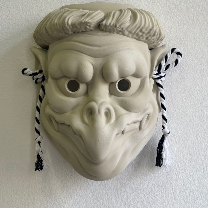 3D Printable Kappa Japanese mask by Golden Kaeru