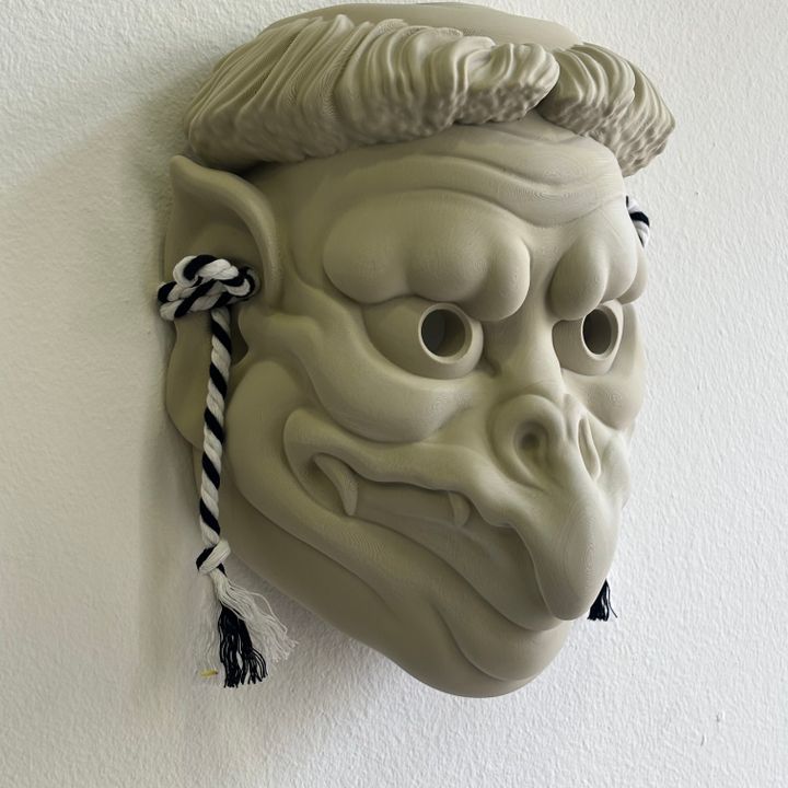 3D Printable Kappa Japanese mask by Golden Kaeru