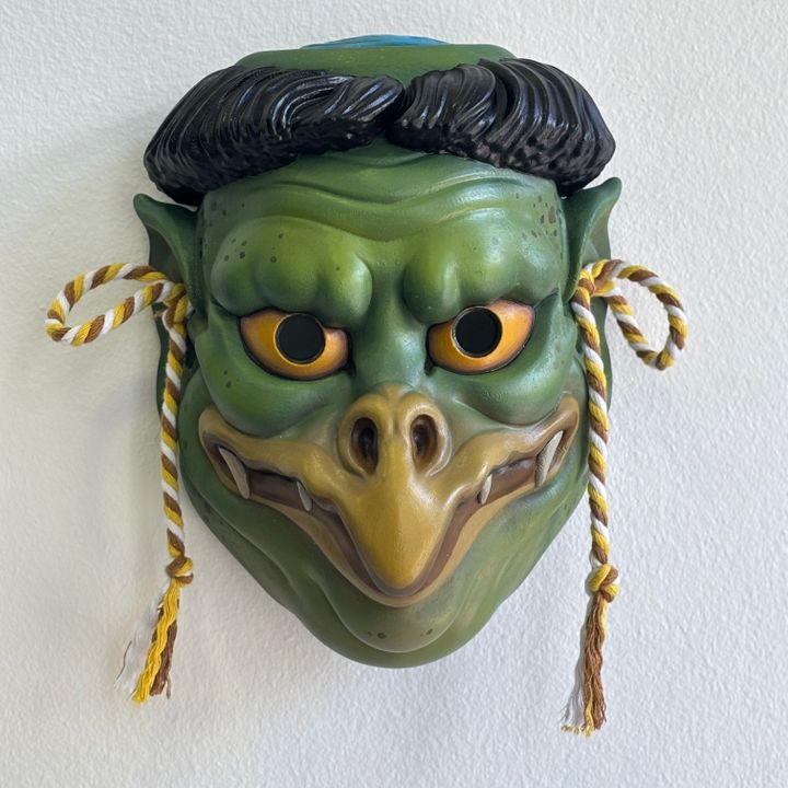3D Printable Kappa Japanese mask by Golden Kaeru