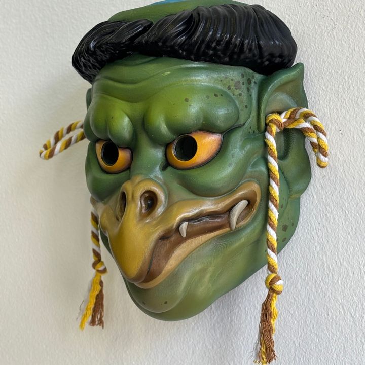 3D Printable Kappa Japanese mask by Golden Kaeru