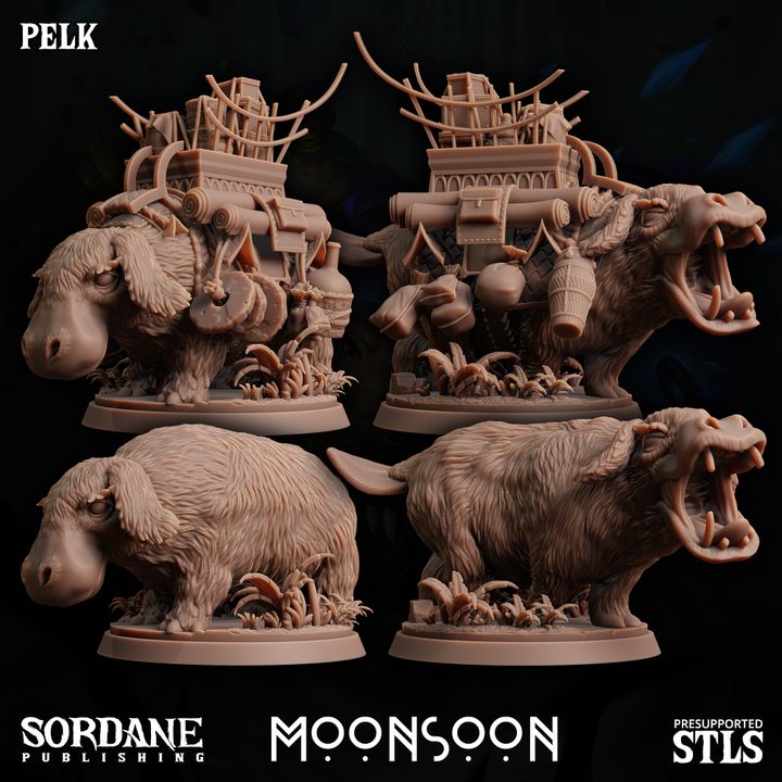3D Printable Moonsoon - Pelk by Sordane Publishing