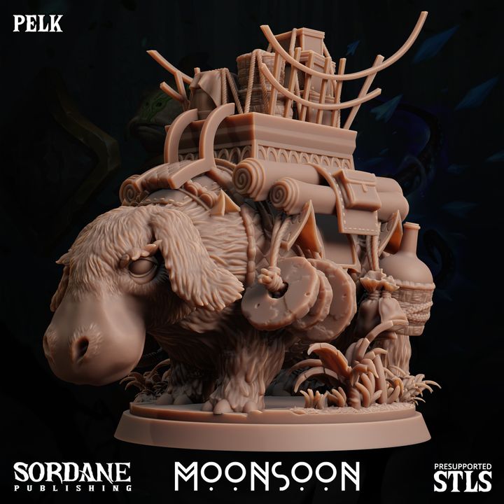 3D Printable Moonsoon - Pelk by Sordane Publishing