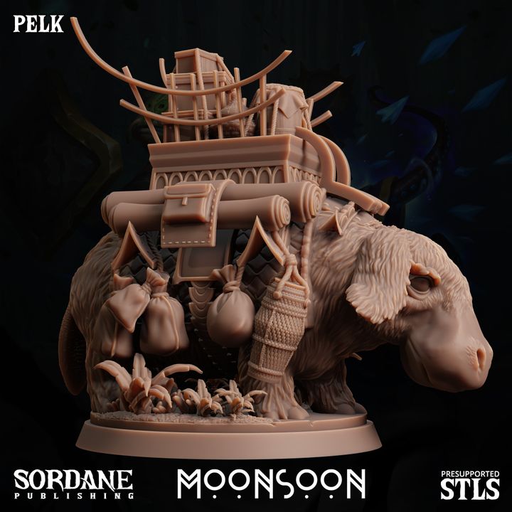 3D Printable Moonsoon - Pelk by Sordane Publishing