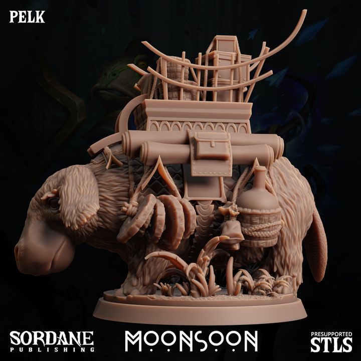 3D Printable Moonsoon - Pelk by Sordane Publishing