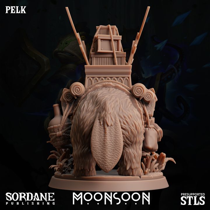 3D Printable Moonsoon - Pelk by Sordane Publishing