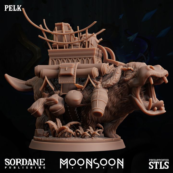 3D Printable Moonsoon - Pelk by Sordane Publishing