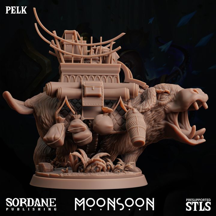 3D Printable Moonsoon - Pelk by Sordane Publishing