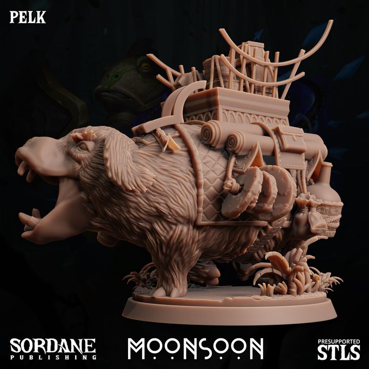 3D Printable Moonsoon - Pelk by Sordane Publishing