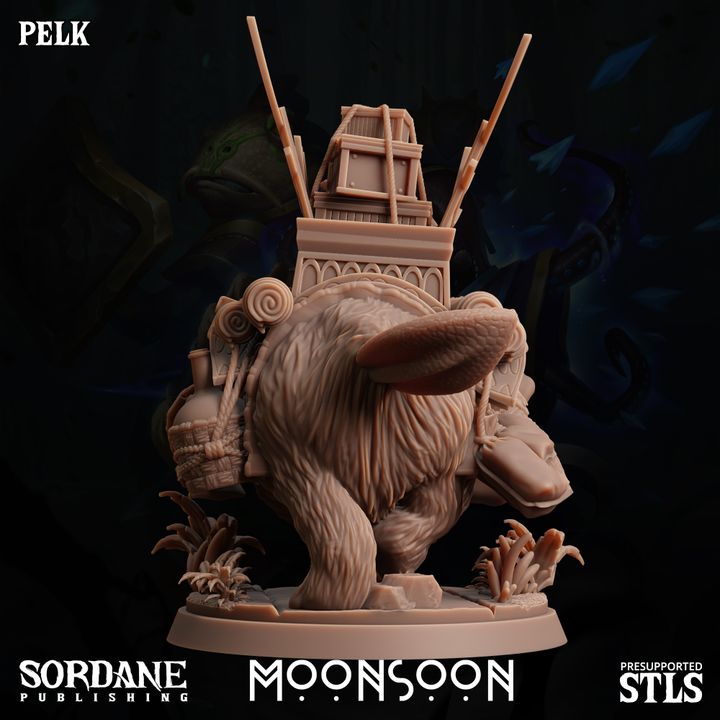3D Printable Moonsoon - Pelk by Sordane Publishing