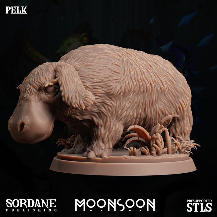 3D Printable Moonsoon - Pelk by Sordane Publishing