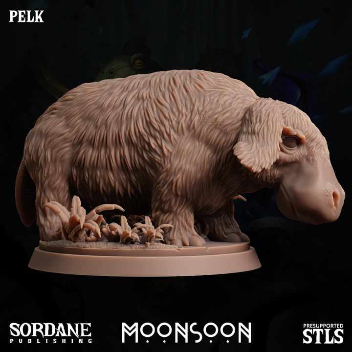 3D Printable Moonsoon - Pelk by Sordane Publishing