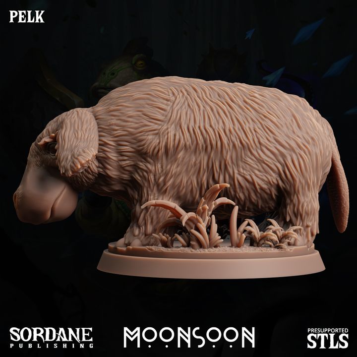 3D Printable Moonsoon - Pelk by Sordane Publishing