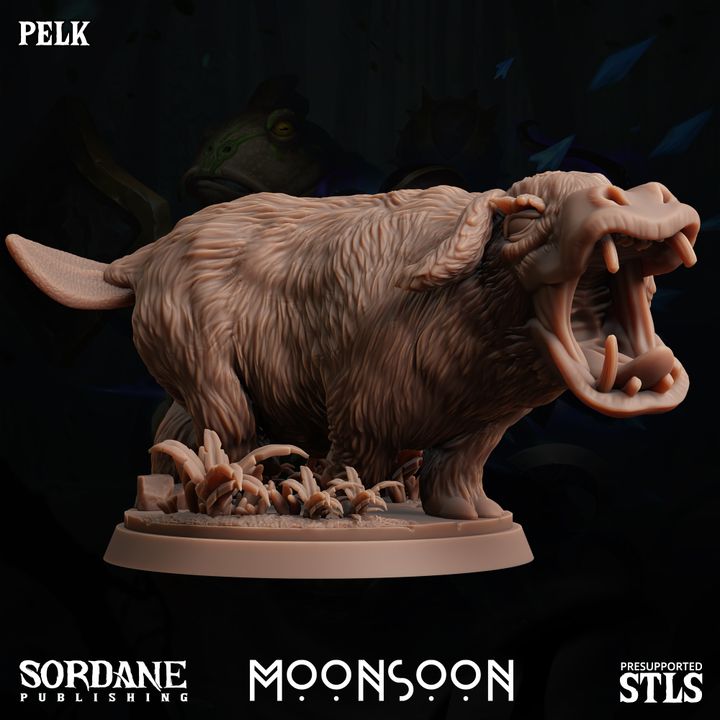 3D Printable Moonsoon - Pelk by Sordane Publishing