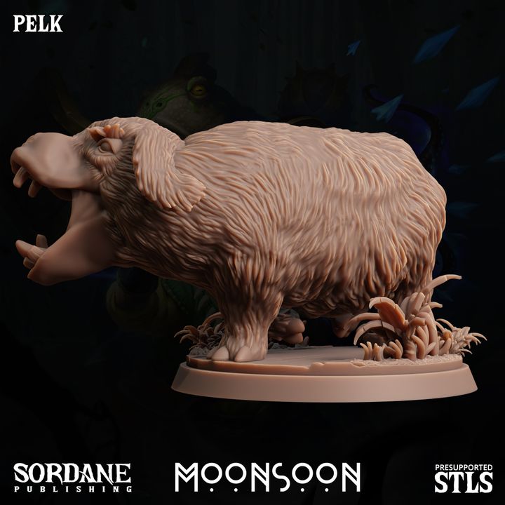 3D Printable Moonsoon - Pelk by Sordane Publishing