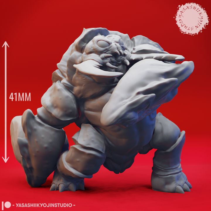 3D Printable Lobbing Umber Hulk - Tabletop Miniature (Pre-Supported) by ...