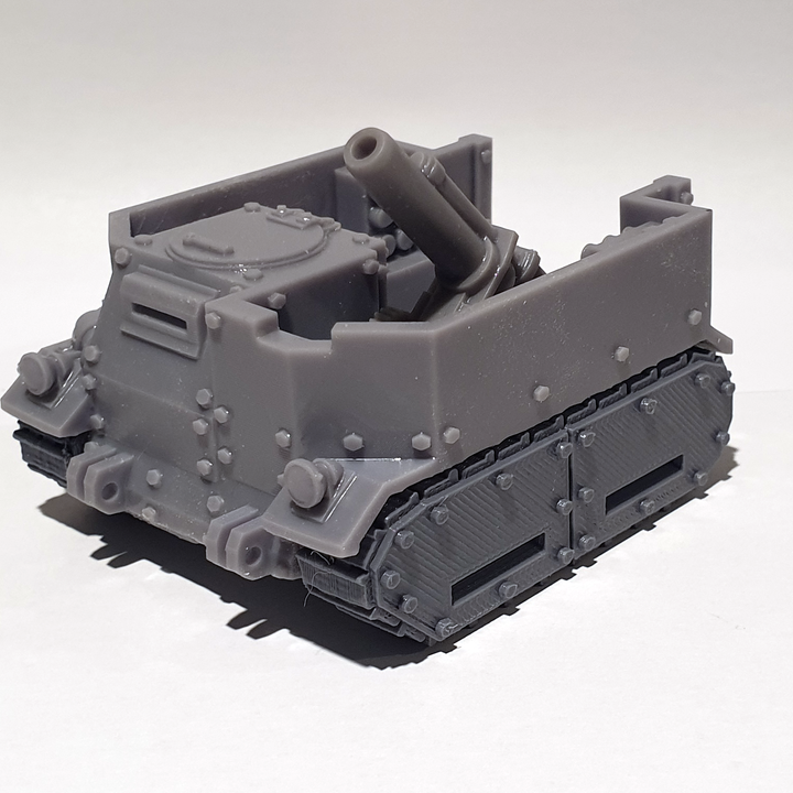 3D Printable Thumper Mortar Carrier by Culverin Models