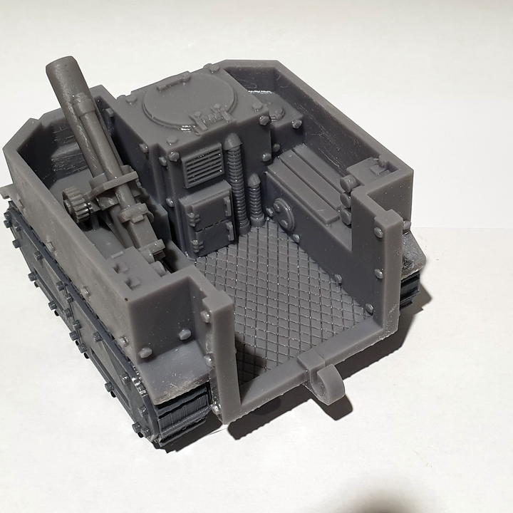 3D Printable Thumper Mortar Carrier by Culverin Models