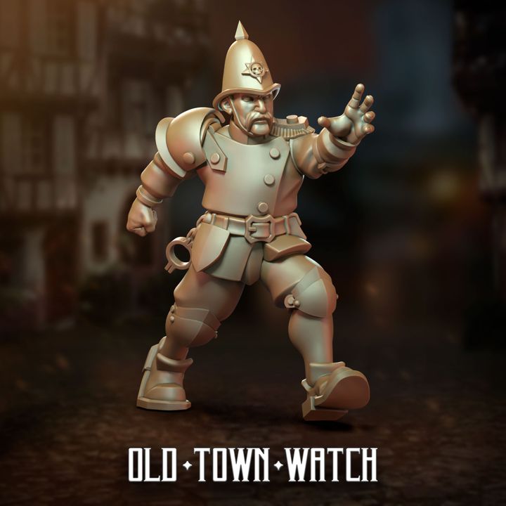 3D Printable Police Runner by Punga Miniatures