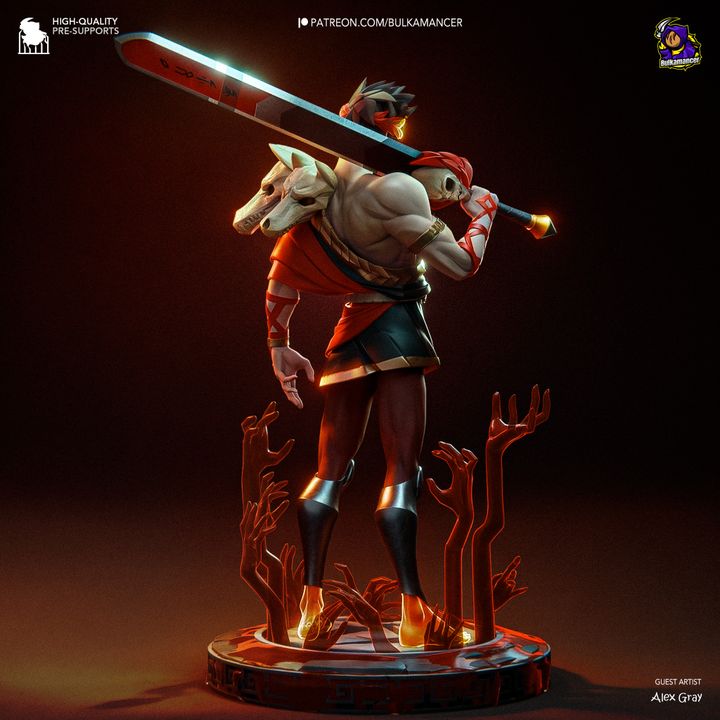3D Printable Underworld Prince | 253mm by Bulkamancer Sculpts