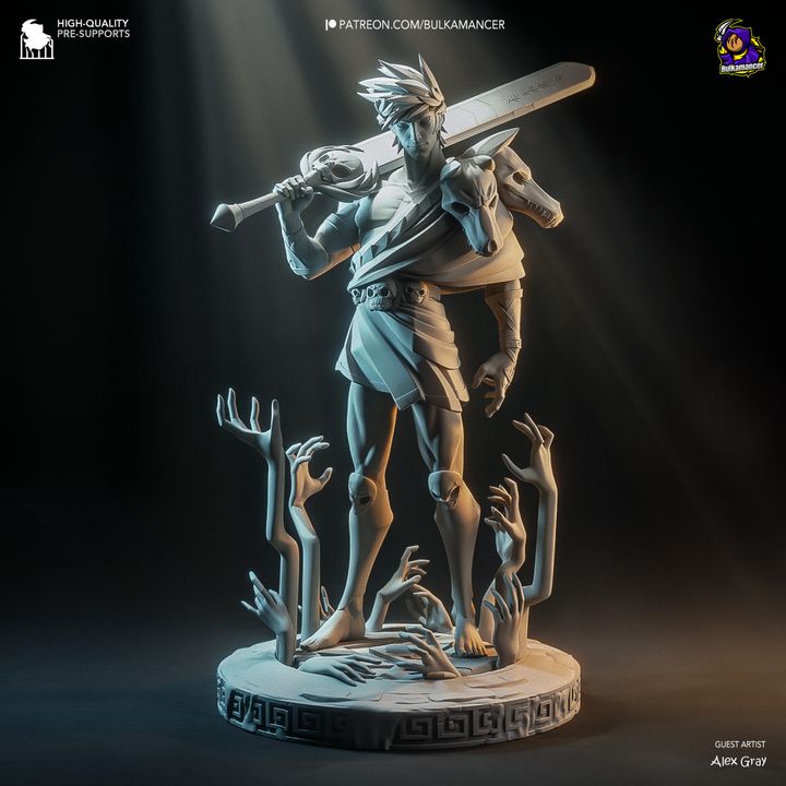 3D Printable Underworld Prince | 253mm by Bulkamancer Sculpts
