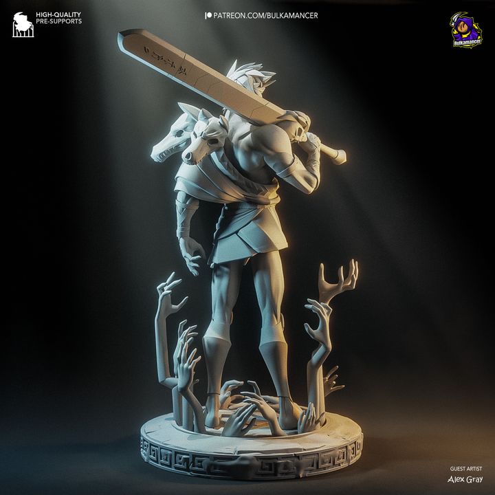 3D Printable Underworld Prince | 253mm by Bulkamancer Sculpts