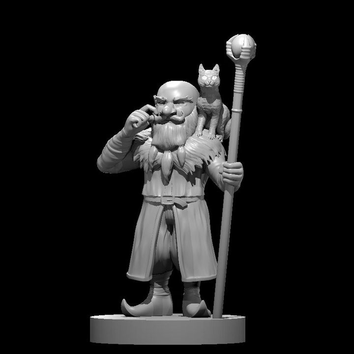 3D Printable Devilbound Gnome by Miguel Zavala