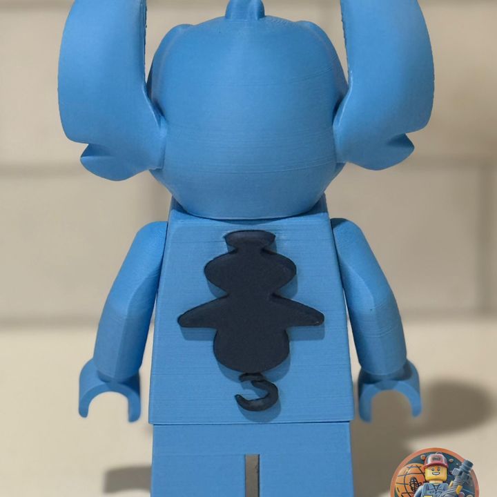 3D Printable Adorable Alien Brick by Walter's World 3D