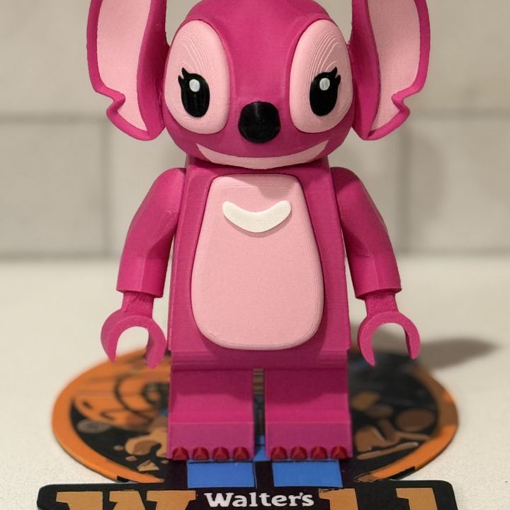 3D Printable Adorable Alien Brick by Walter's World 3D