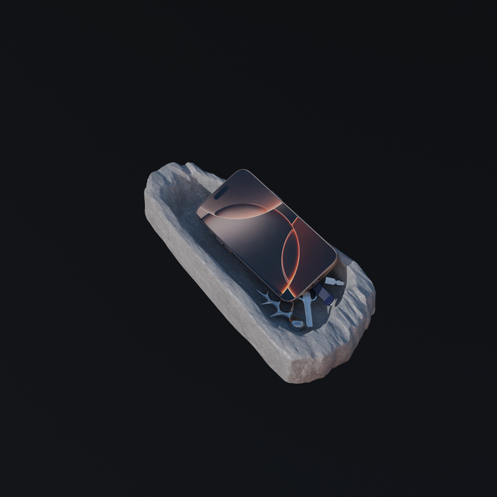 3D Printable Stone Key Holder by Studio Tridimen