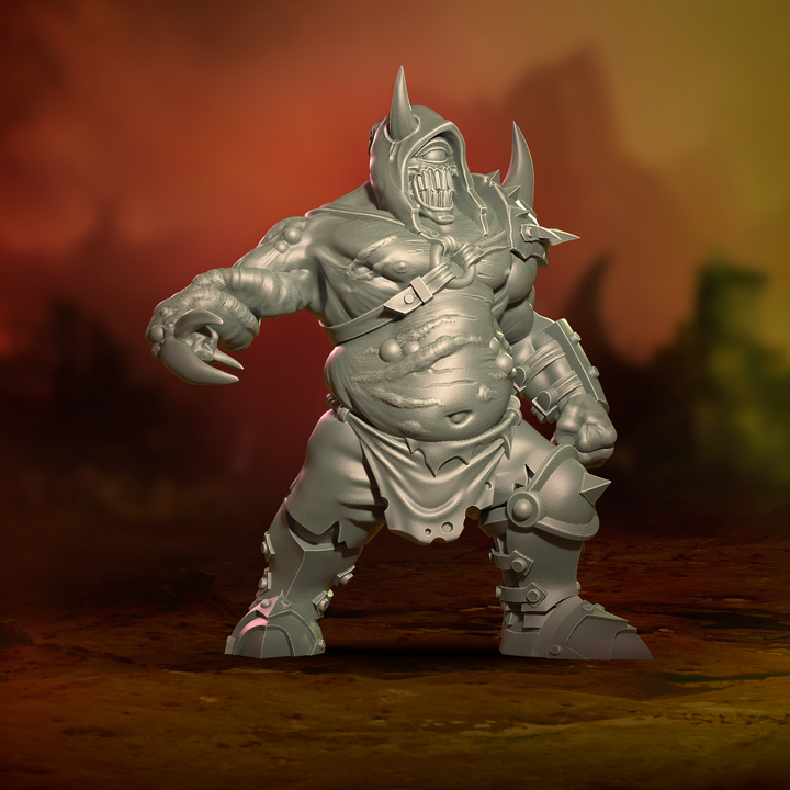 3D Printable Bloater 3 by Punga Miniatures