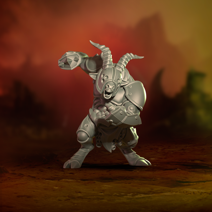 3D Printable Pestigor 4 by Punga Miniatures