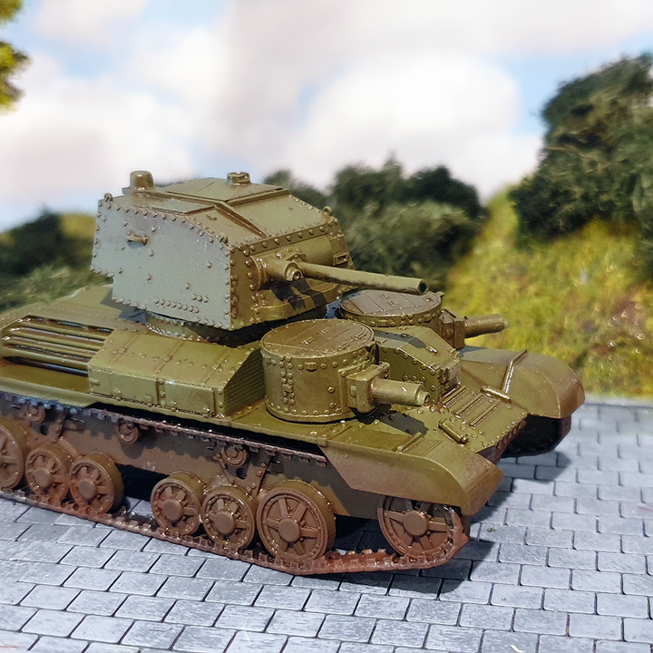 3D Printable A9 Cruiser Mk1 British Cruiser Tank - 1:56 scale by ...