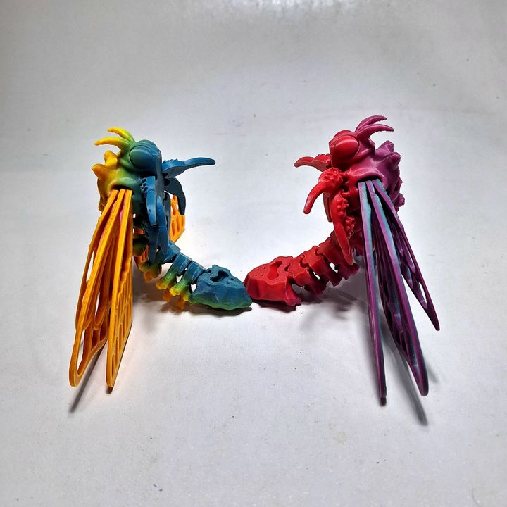 3D Printable The Demon Moth! (Skullwing moth) by Hansan.A