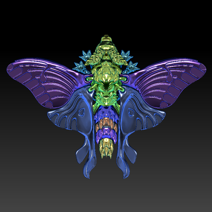 3D Printable Luna Dragon! (flexi, print-in-place, single stl file) by ...