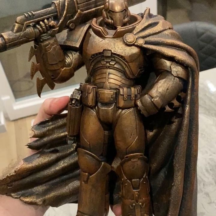 3D Printable Bat-Marine by Creature Armory