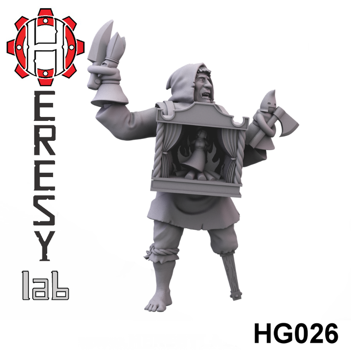3D Printable Heresylab - HG026 - Witch Hunter Puppet Master - supported ...