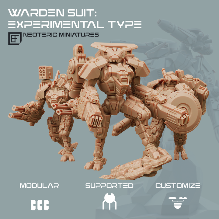 3D Printable Greater Good | Warden suit: Experimental type by ...