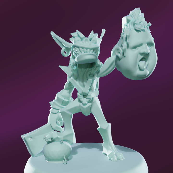 3D Printable Set of Goblins Raiding a Kitchen (5 Goblins + Bases) by ...