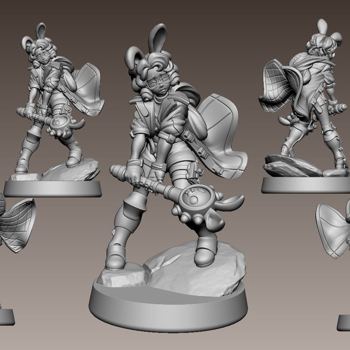 3D Printable Fleur de Lune , Lightseeker by LPOMC