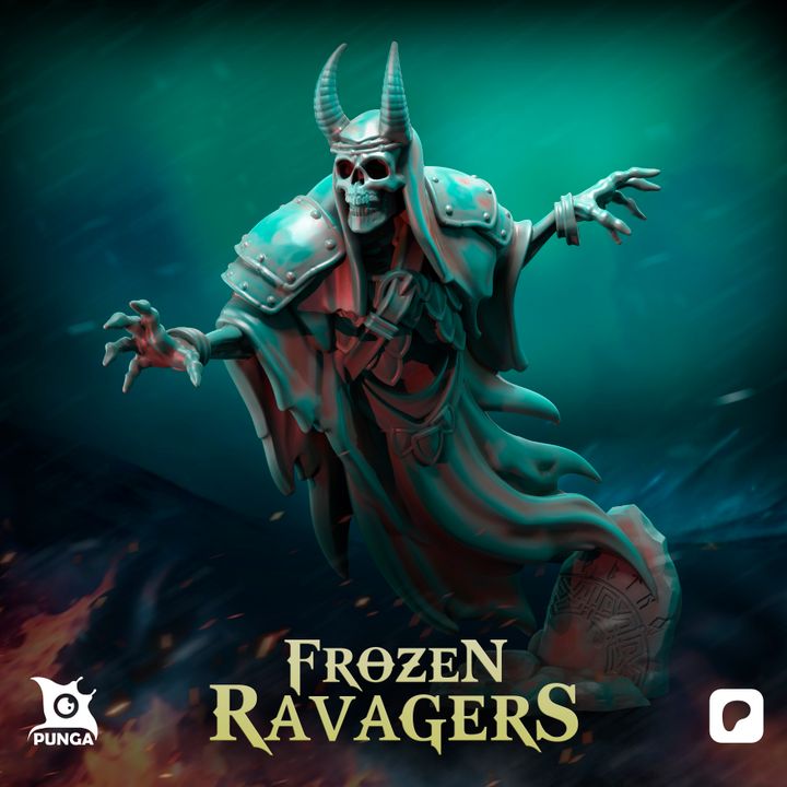 3D Printable Frozen Wraith 1 by Punga Miniatures