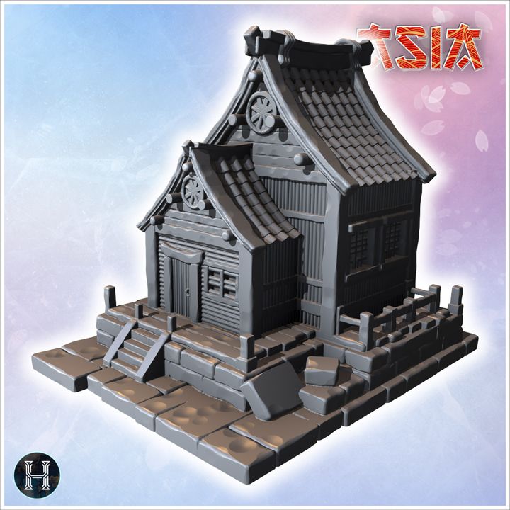 3D Printable Asian sceneries pack No. 2 - Asian Asia Oriental Angkor ...