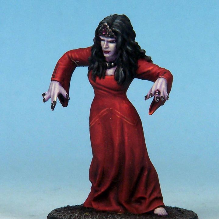 3D Printable Vampire Bride B by Karl Perrotton