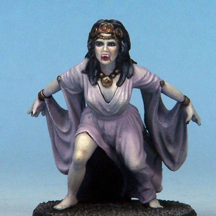 3D Printable Vampire Bride C by Karl Perrotton