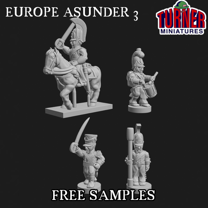 3D Printable Europe Asunder 3: Late Napoleonics Free Samples NAP-24 by ...