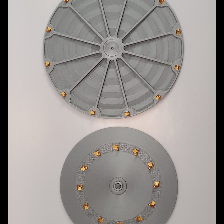 3D Printable HovErgo Mouse Pad - Standard Edition (Remix Base) by SimEyeSee