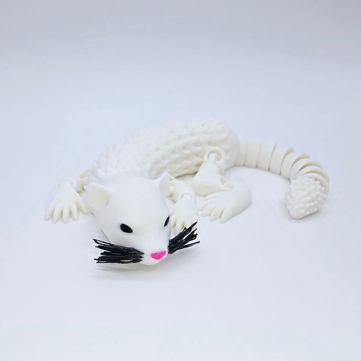 3D Printable Flexi White Mountain Ermine & Pocket Ferret Bundle by Fillifuu