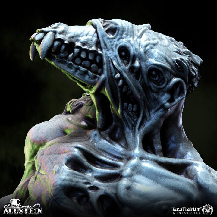 3D Printable The Failed Drafts x3 | Allstein | Beasts by Bestiarum ...