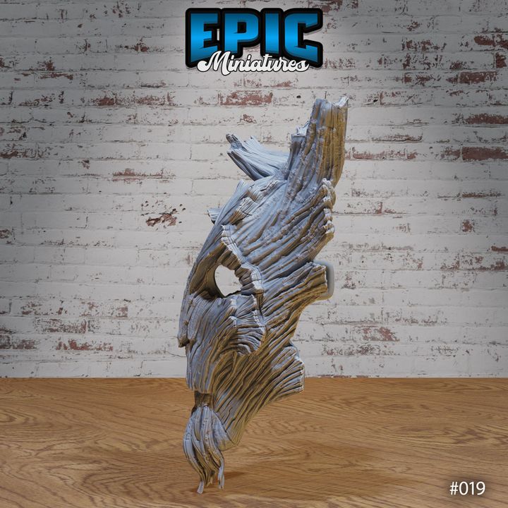 3D Printable Forest Warden Mask / Cosplay Costume Item / Wall ...