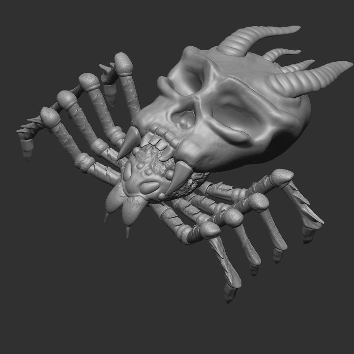 3D Printable Golden Skulltula by TwychyFingurz