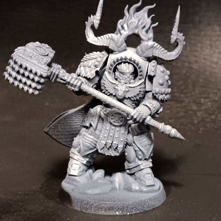 3D Printable Dragon Inferno Captain by Atlan Forge